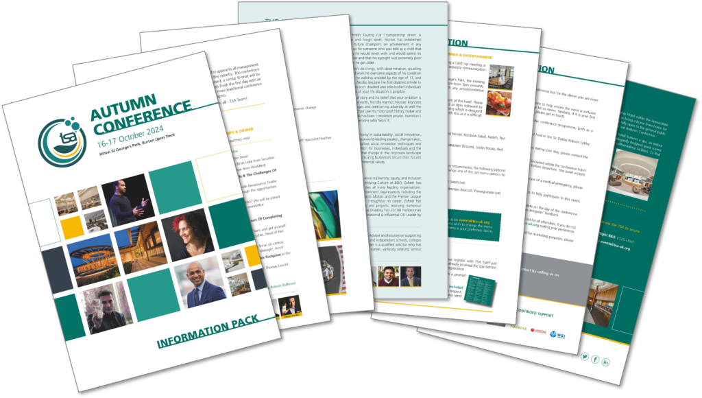 TSA AUTUMN CONFERENCE 2024 – TSA